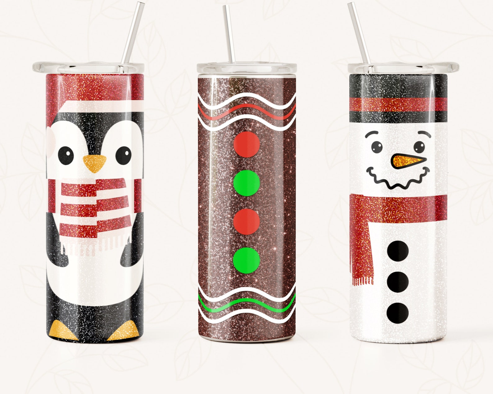 Christmas Burst Templates BUNDLE SVG for Skinny Straight Hogg 20oz ...