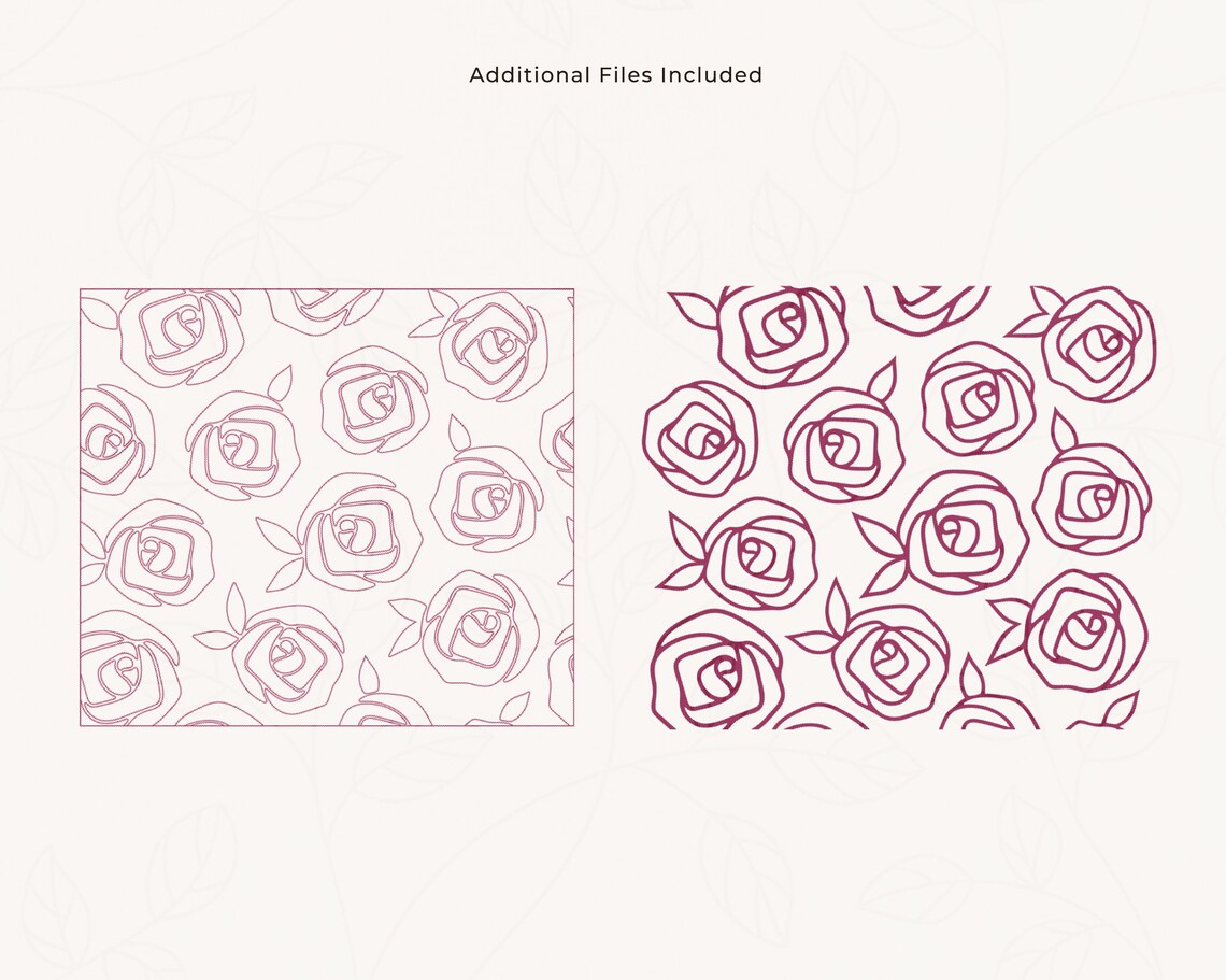 Roses Burst Tumbler Template Svg, 20oz Straight Skinny Hogg Tumbler ...