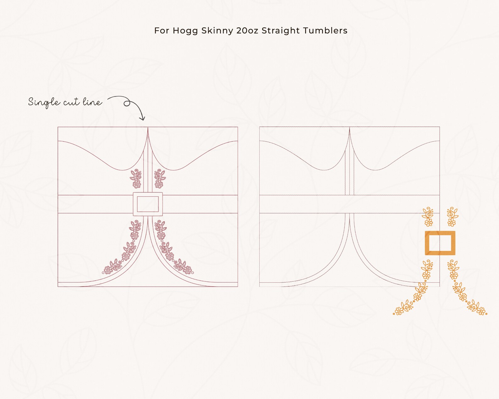 Christmas Burst Templates BUNDLE SVG for Skinny Straight Hogg 20oz ...