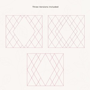 Art Deco Diamond Tumbler Template SVG, DXF, PNG for Hogg 20oz Straight ...