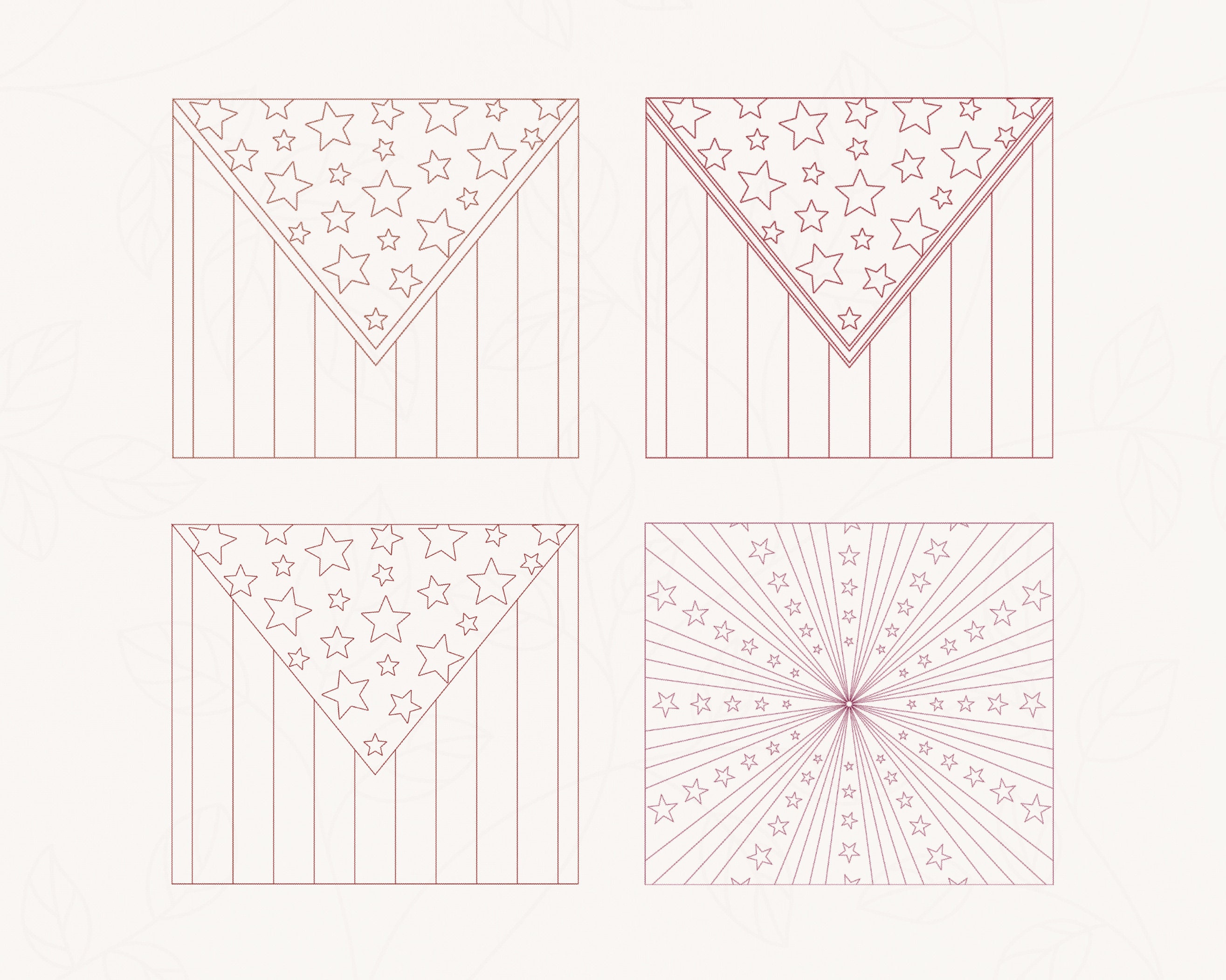 Burst Tumbler Template BUNDLE SVG for Skinny Hogg 20oz | USA Flag Burst ...