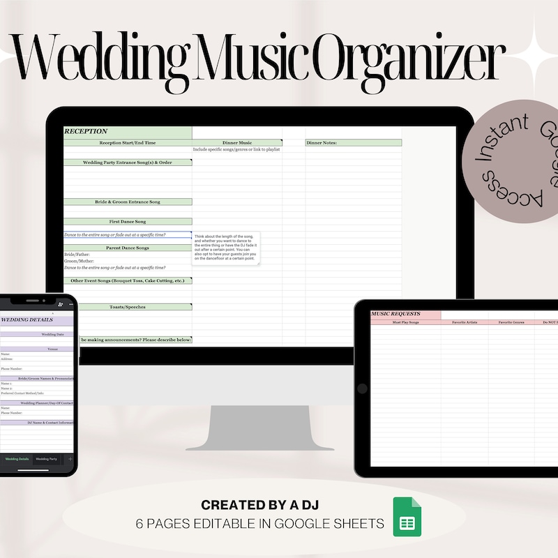 Music Wedding Playlist - Etsy