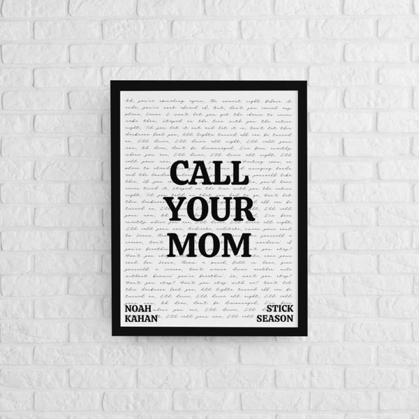 Kahans Lyrics Poster Etsy