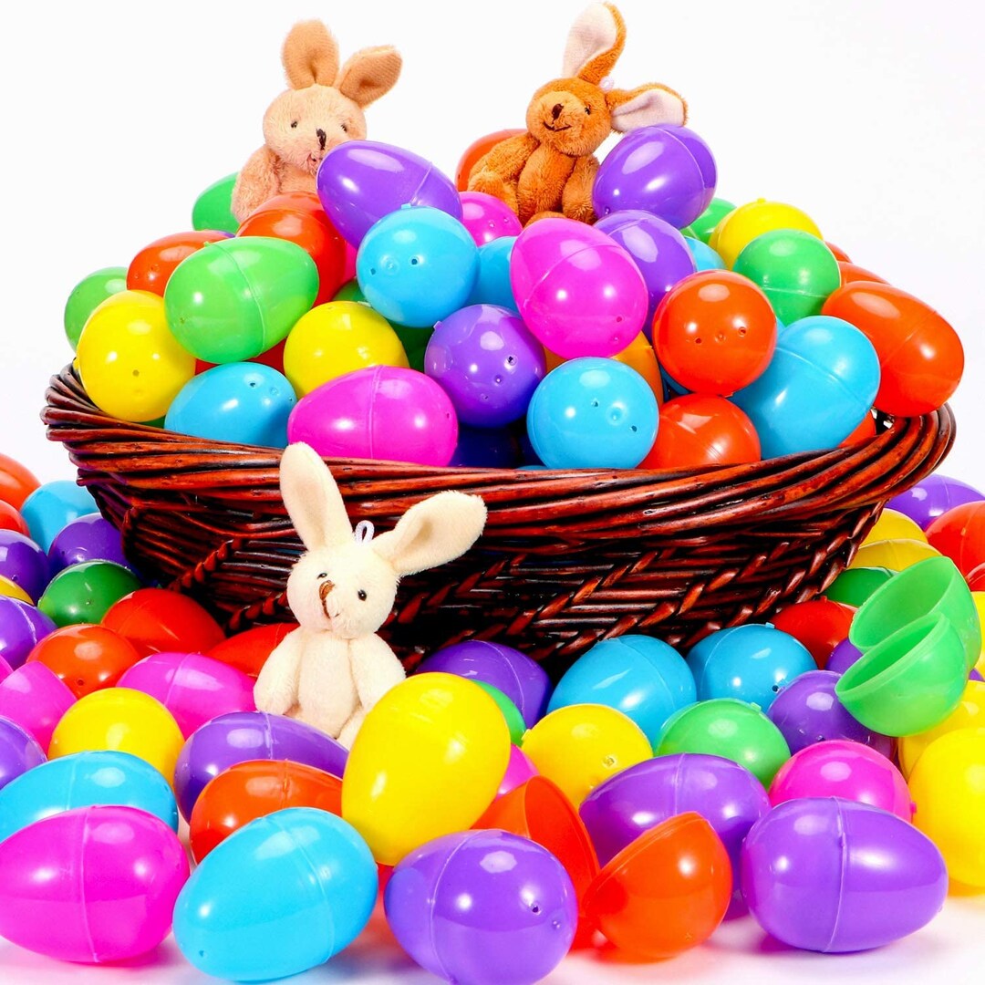 Unfilled Easter Eggs Empty Plastic Easter Eggs Bulk Fillable - Etsy