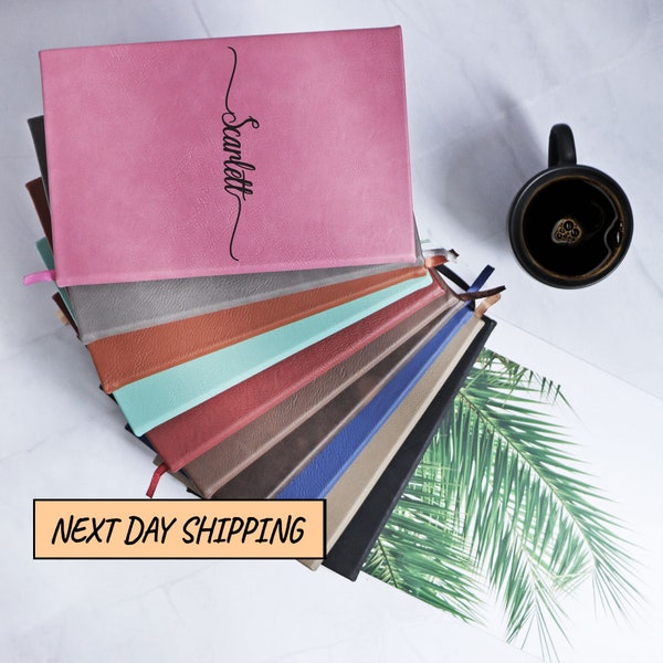 Personalized Leather Journal - Etsy