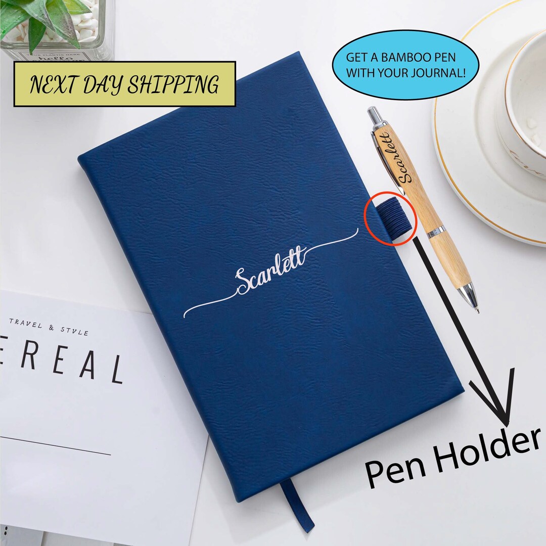 Customized Leather Journal, Personalized Leather Journal, Journal With ...