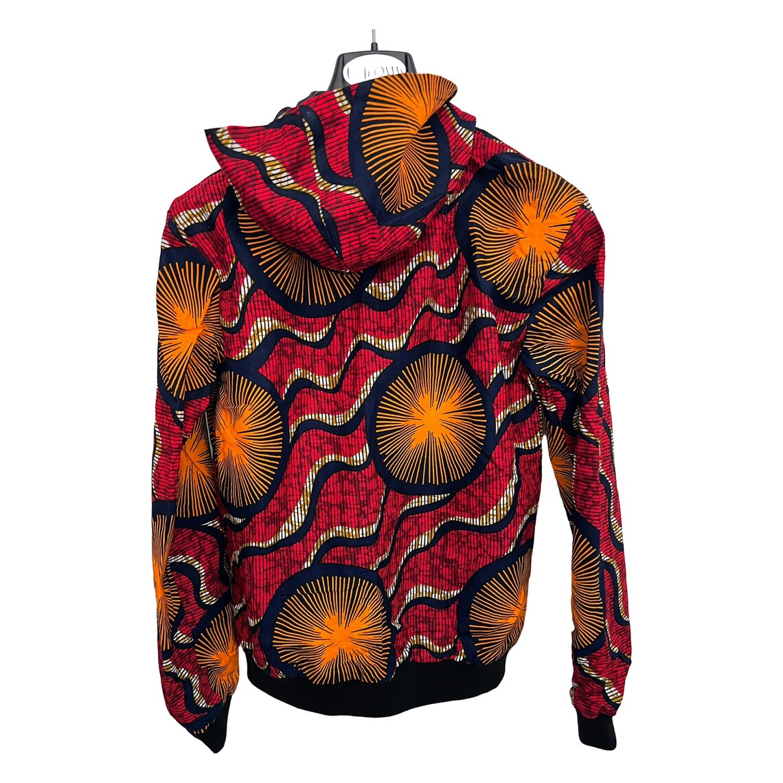 Vibrant African Print Hooded Jacket: Unisex Ankara Bomber - Etsy