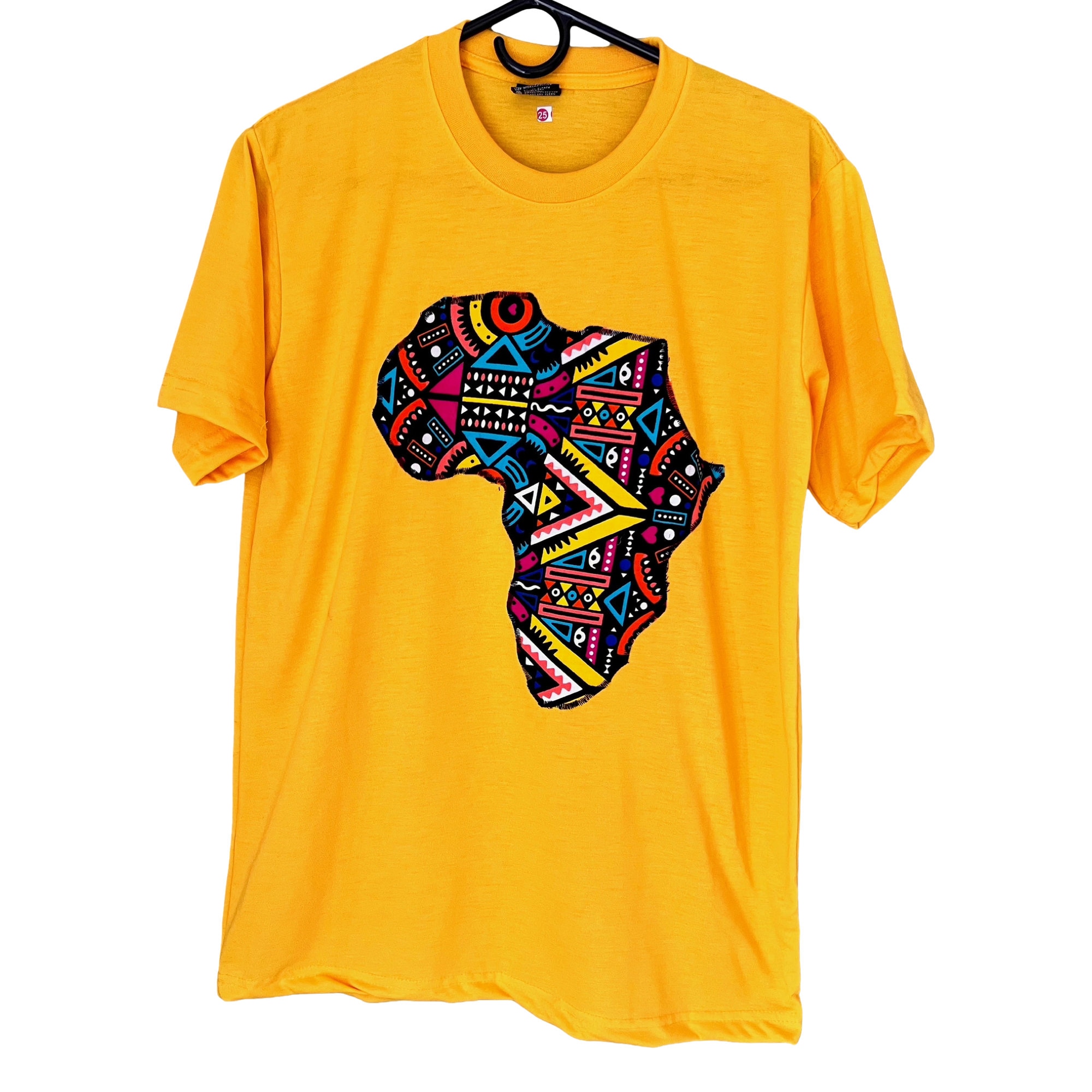 Africa Shirt, African Print T-shirt, Map of Africa, Unisex Tees ...