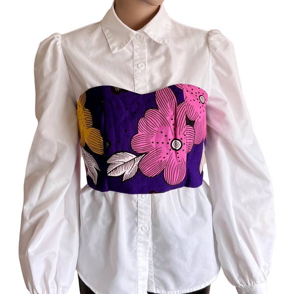 African Print Top - Etsy