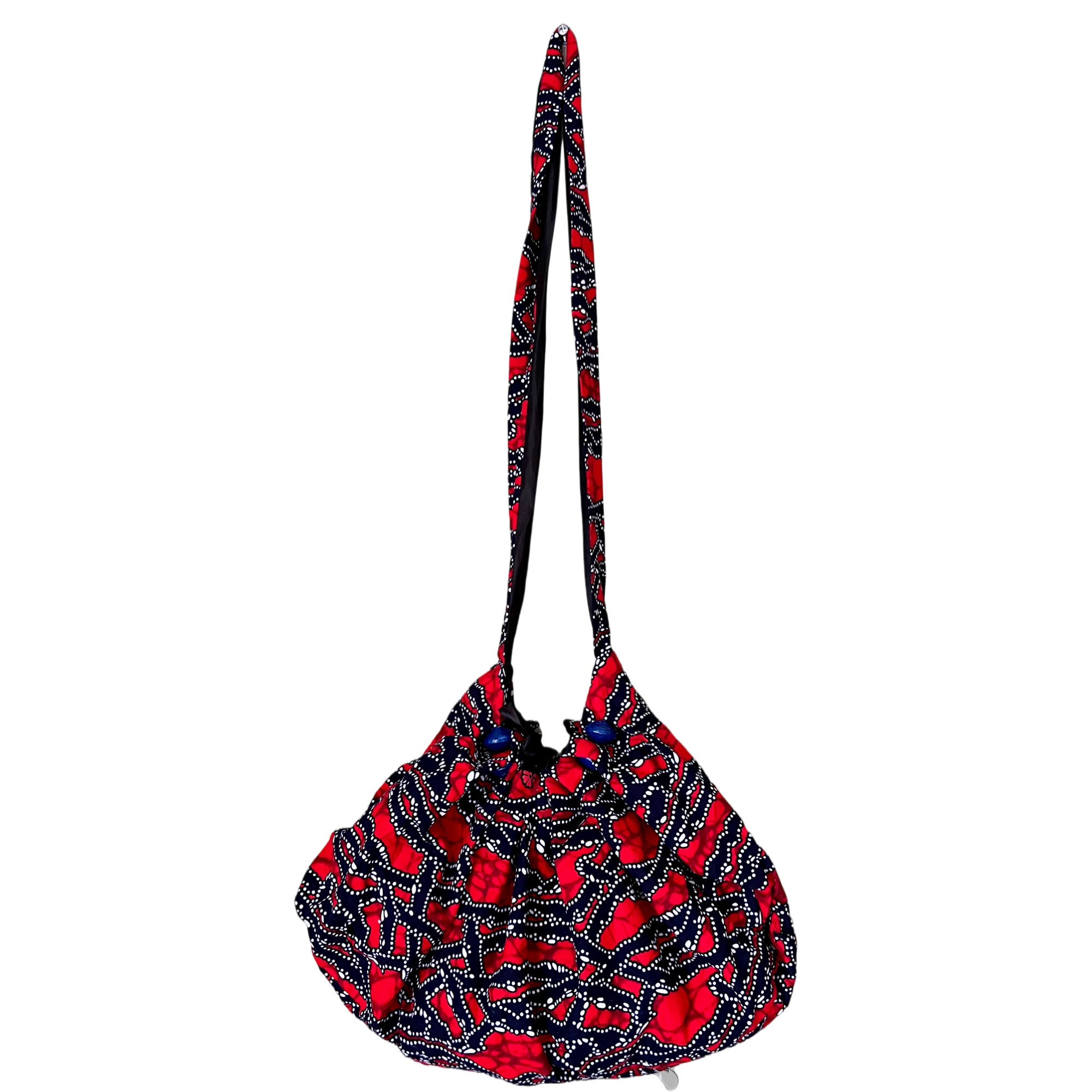 African Fabric Hobo Bag, African Print Shoulder Bag, African Print Tote ...