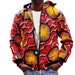 Vibrant African Print Hooded Jacket: Unisex Ankara Bomber - Etsy