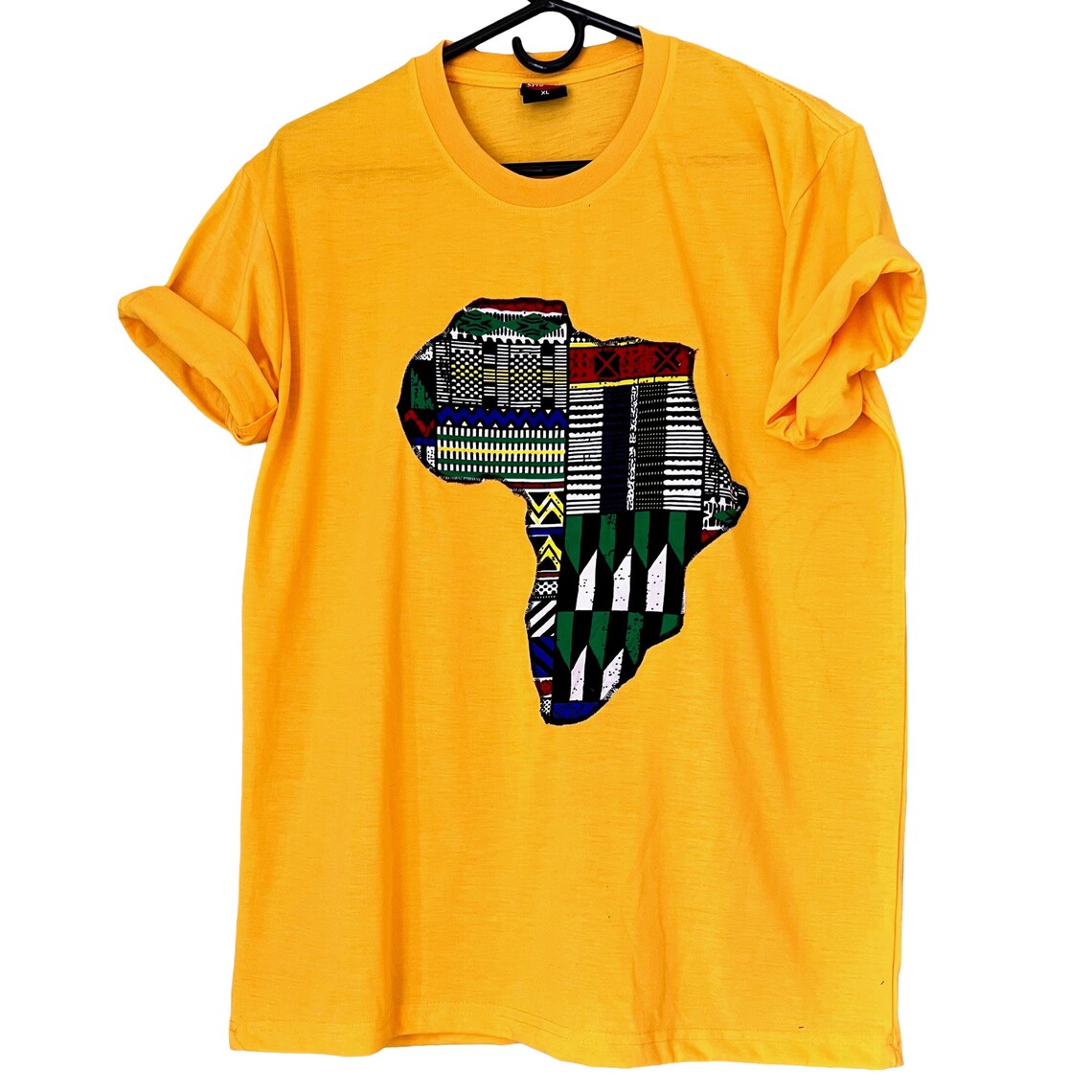 Africa Shirt, African Print T-shirt, Map of Africa, Unisex Tees ...