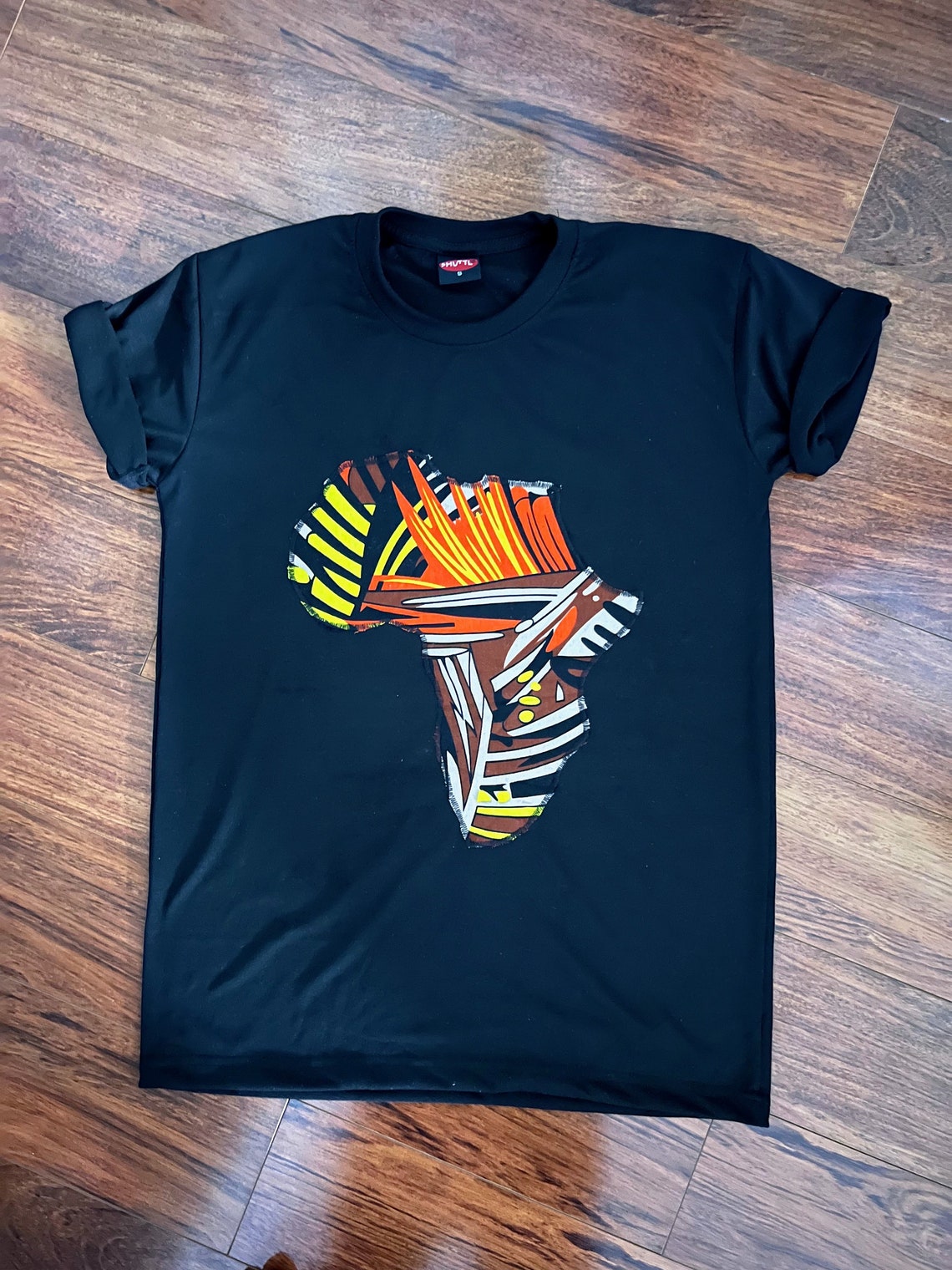 Africa Shirt African Print T-shirt Map of Africa Unisex - Etsy