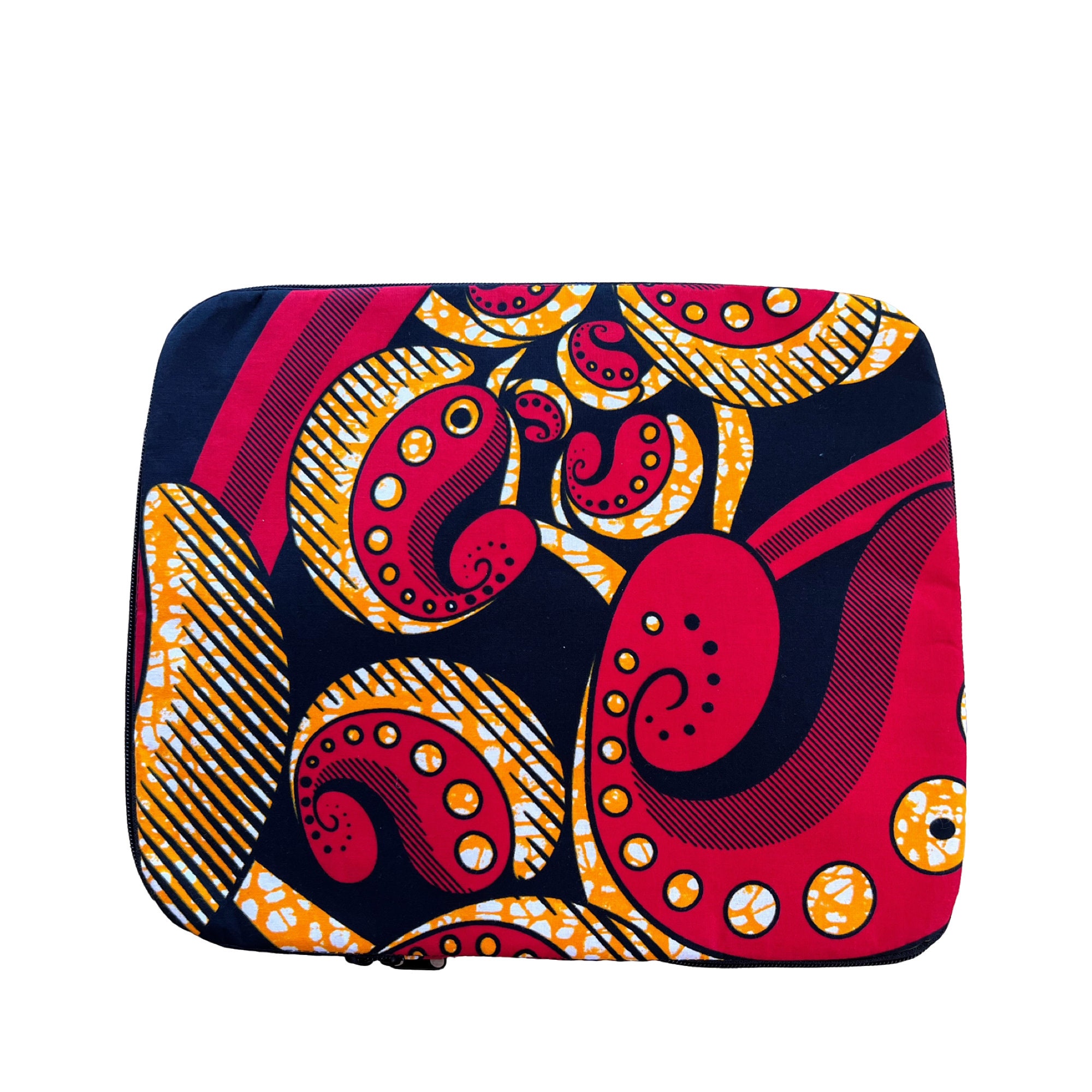 African Print Laptop Sleeve Bag, African Print Laptop Case Compatible ...