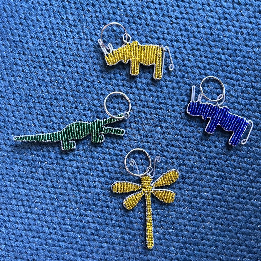 Keychain,beaded Keychains, Animal Keychains, Aligator Keychain ...
