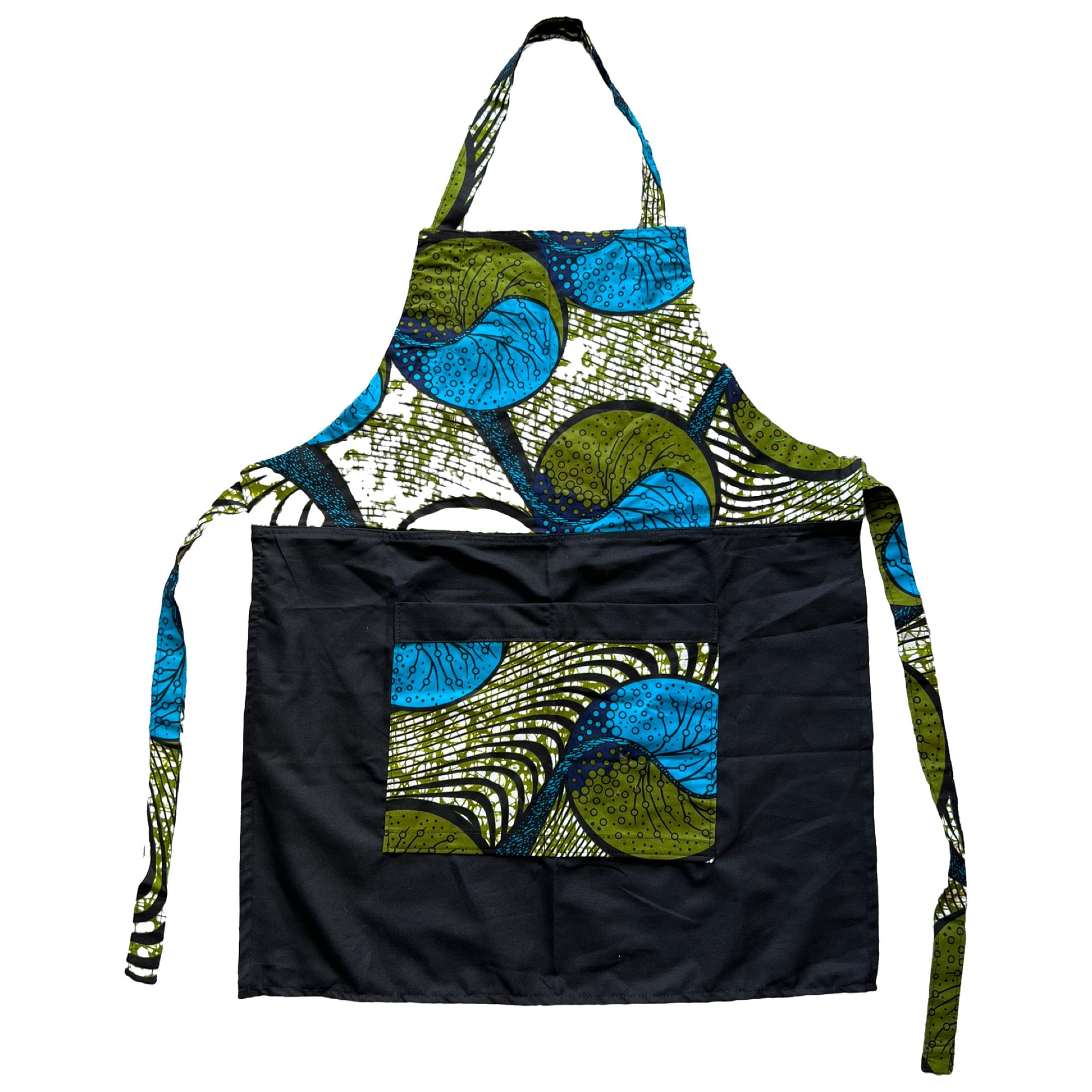 Apron,african Print Apron With Pockets, African Print Apron , Kitchen ...