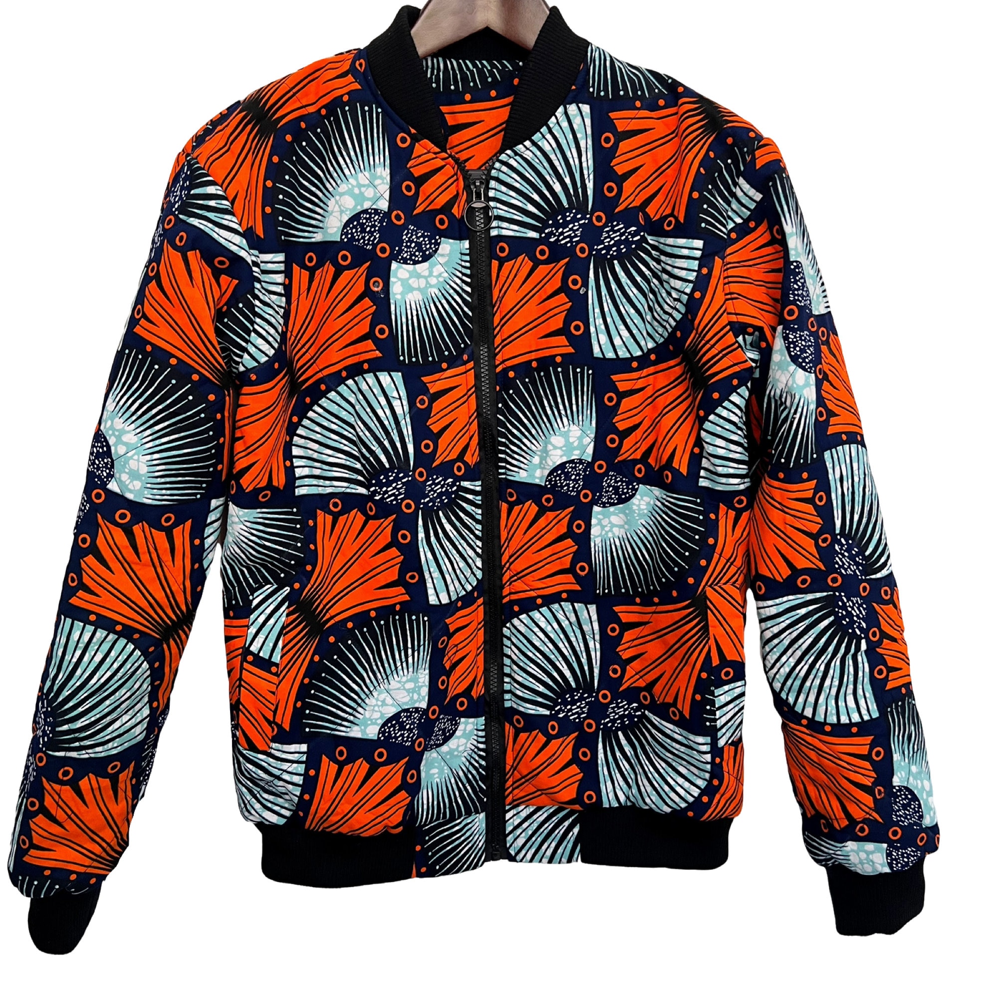 Vibrant Ankara Print Bomber Jacket: Unisex African Streetwear - Etsy
