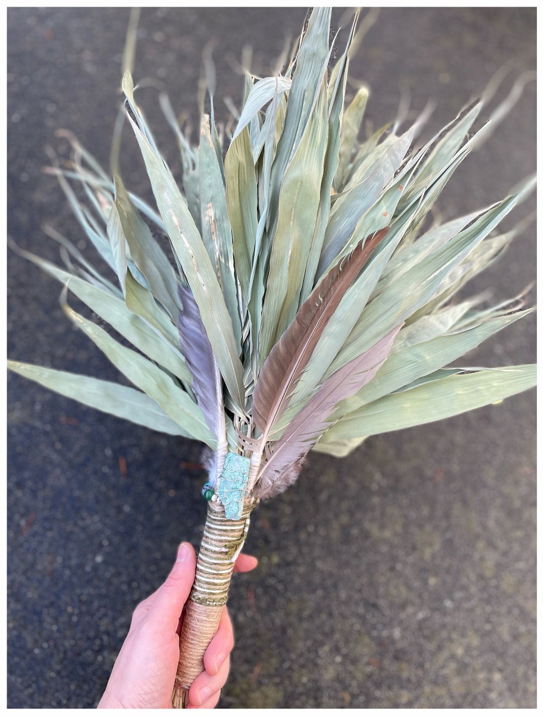 Ceremonial Shaker Bamboo Leaves, Durable Chakapa, Custom Design, Made ...