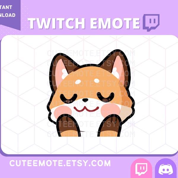 Uwu Fox Emote - Etsy