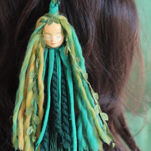 Festival Hair Wrap With Dryad / Hair Wrap Extension / Dread Wrap ...