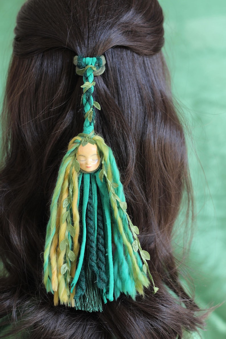 Festival Hair Wrap With Dryad / Hair Wrap Extension / Dread Wrap ...