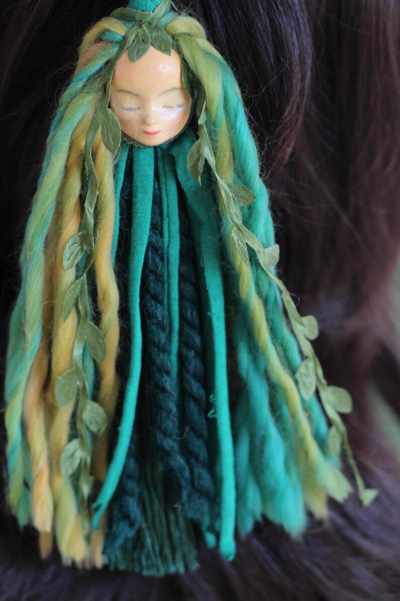 Festival Hair Wrap With Dryad / Hair Wrap Extension / Dread Wrap ...