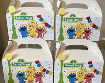 Treat Box Sesame Street - Etsy
