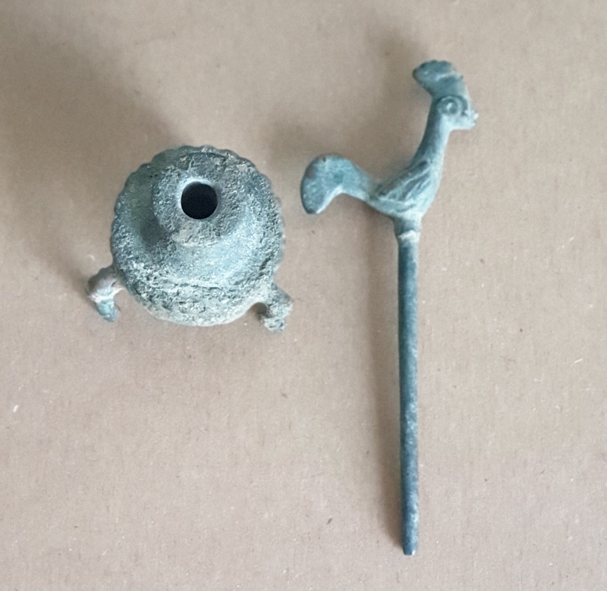 Ancient Bronze Kohl Jar With Applicator 2nd to 1st Millennium BC. - Etsy