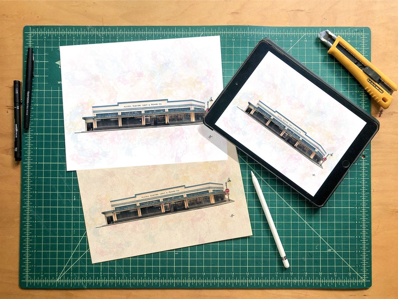 Alaska Electric Light & Power Co. Building Juneau, Alastka ...