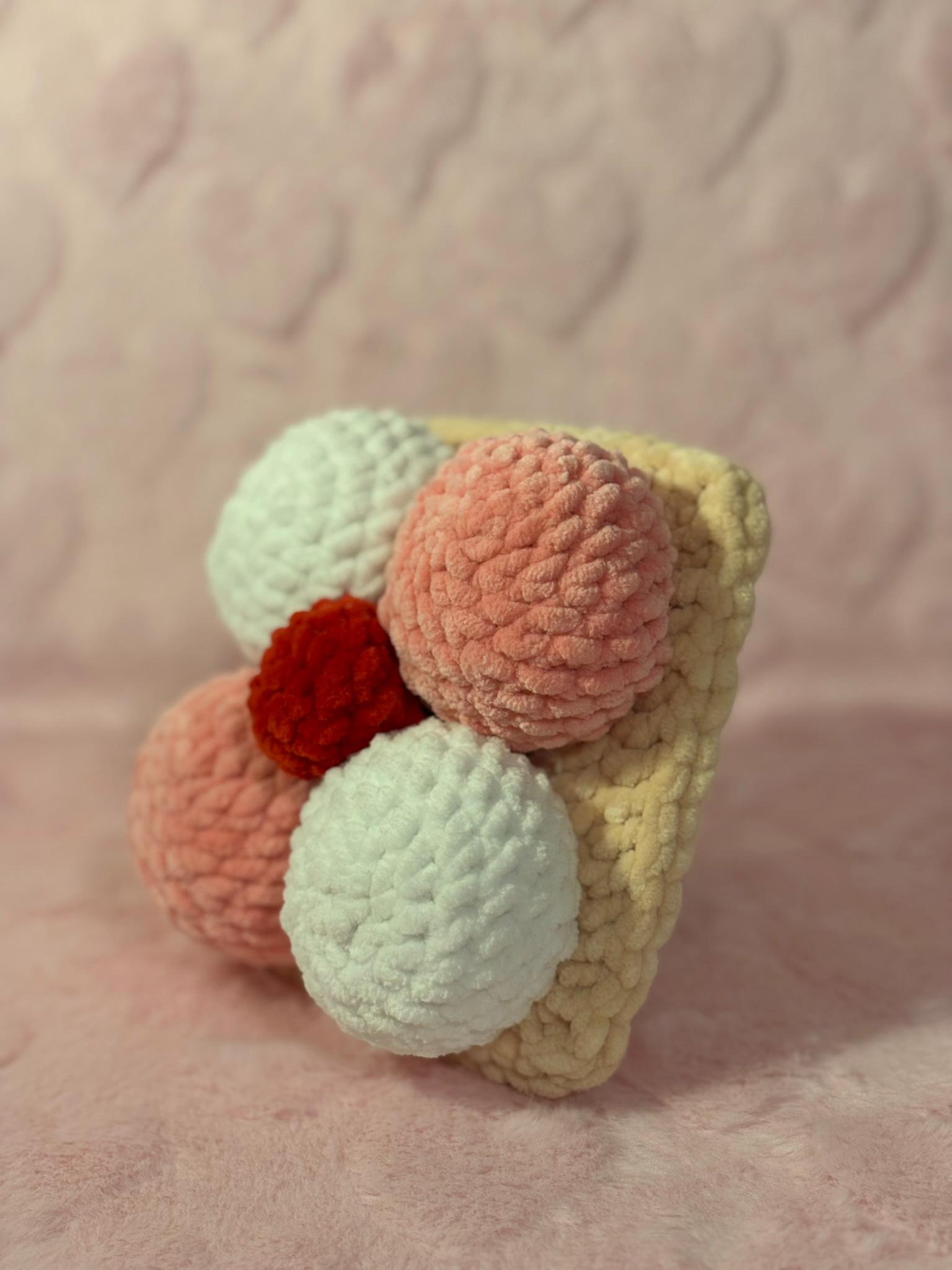 Handmade Crochet Sponch Plush – Cute Mexican Galleta Inspired Stuffed ...