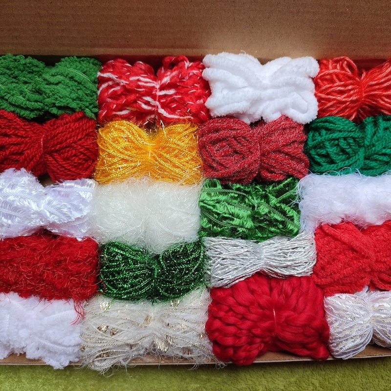 Christmas Yarn - Etsy
