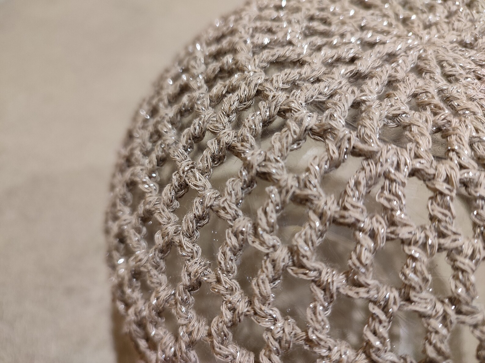 Sparkle Taupe Skull Hat, Disco Hat, Juliet Mesh Hat, Retro Hat, 70s Hat ...