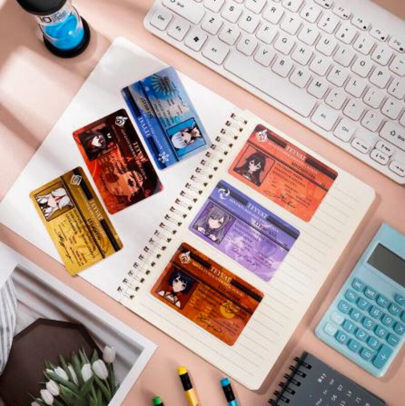 Genshin Impact Bennett Bennett Genshin Genshin Adventurer Card Passport ...