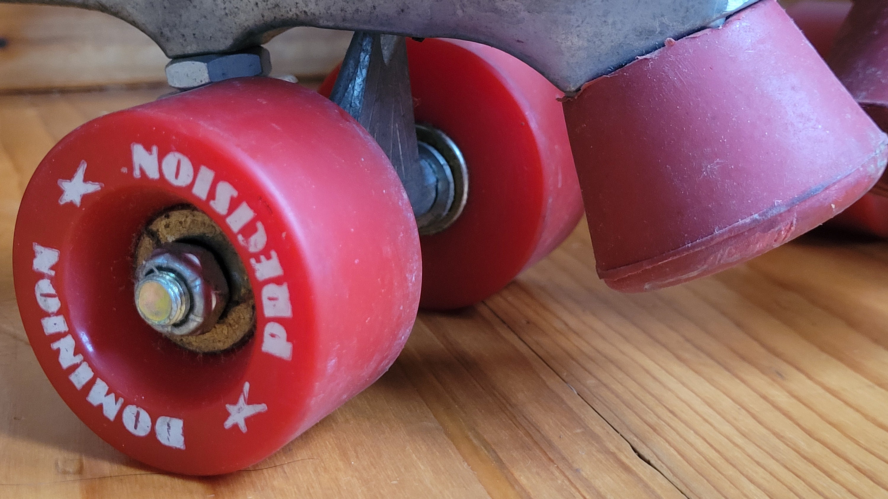 SUPER CLEAN Vintage 1970's Dominion Roller Skates Made is USA Black ...