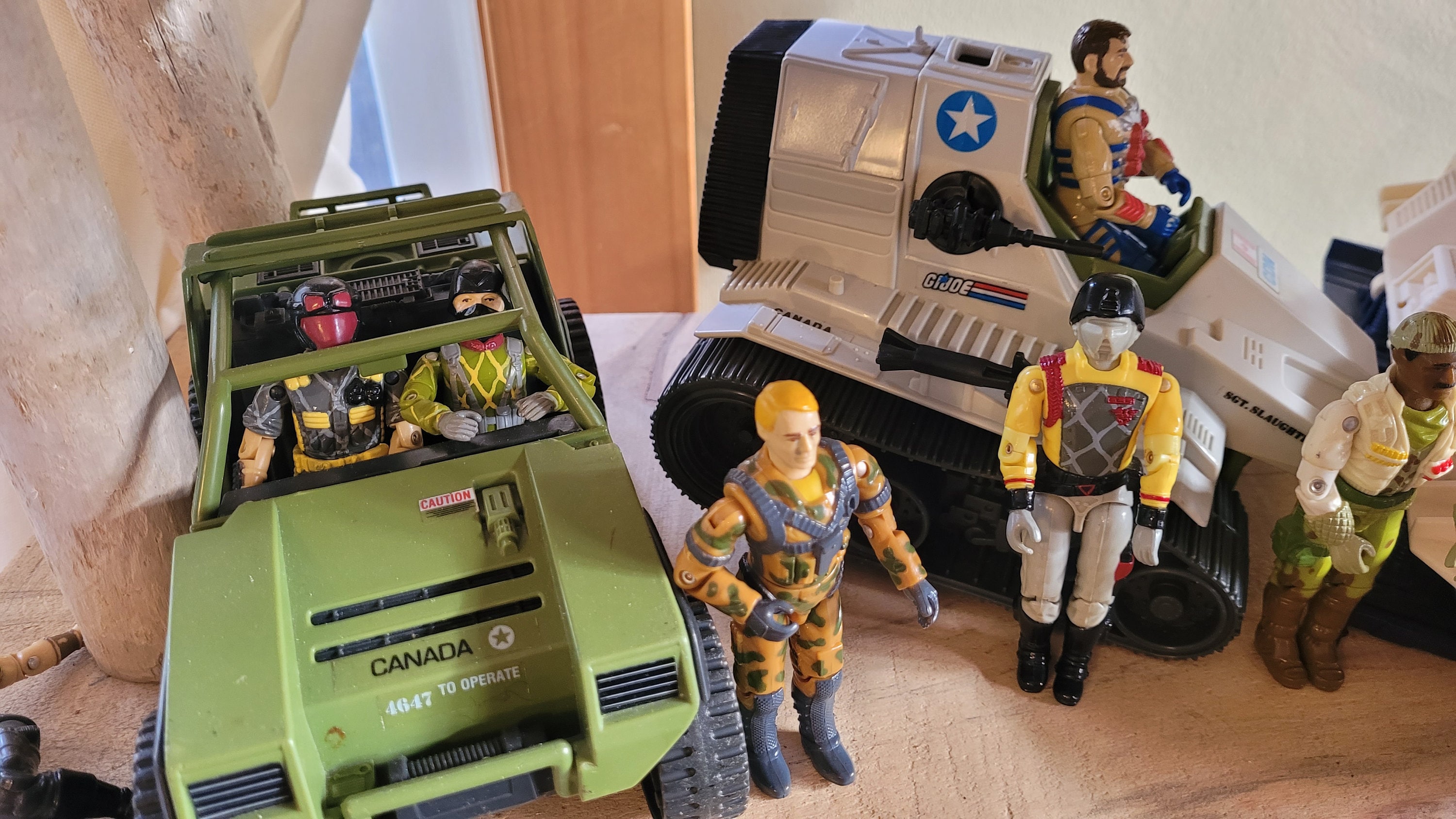 Vintage GI Joe Lot 1980s and Early 90s GI Joes 30 Figures 9 Vehicles ...