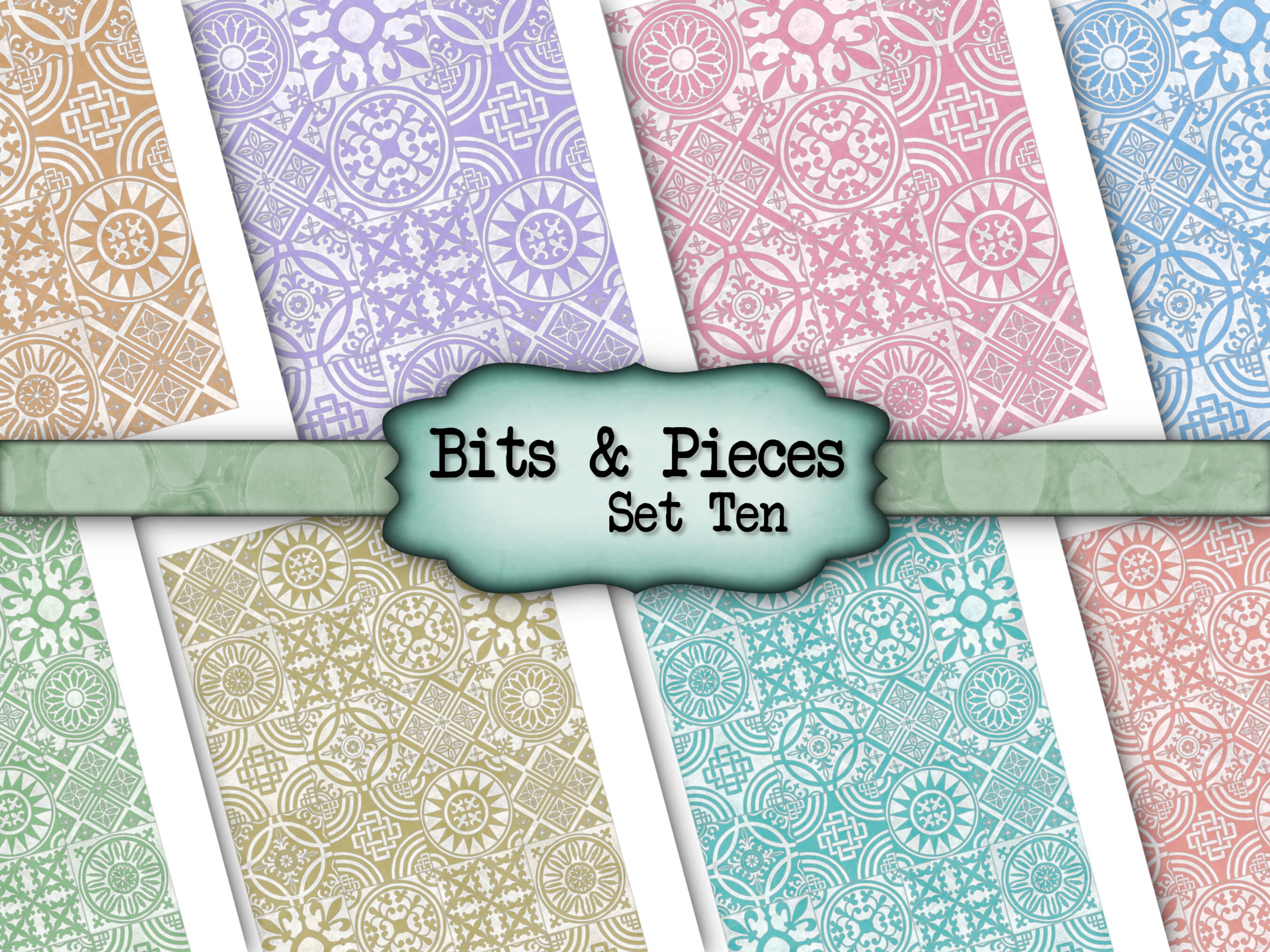 Bits & Pieces Set Ten DI-10241 Printable Digital Download - Etsy