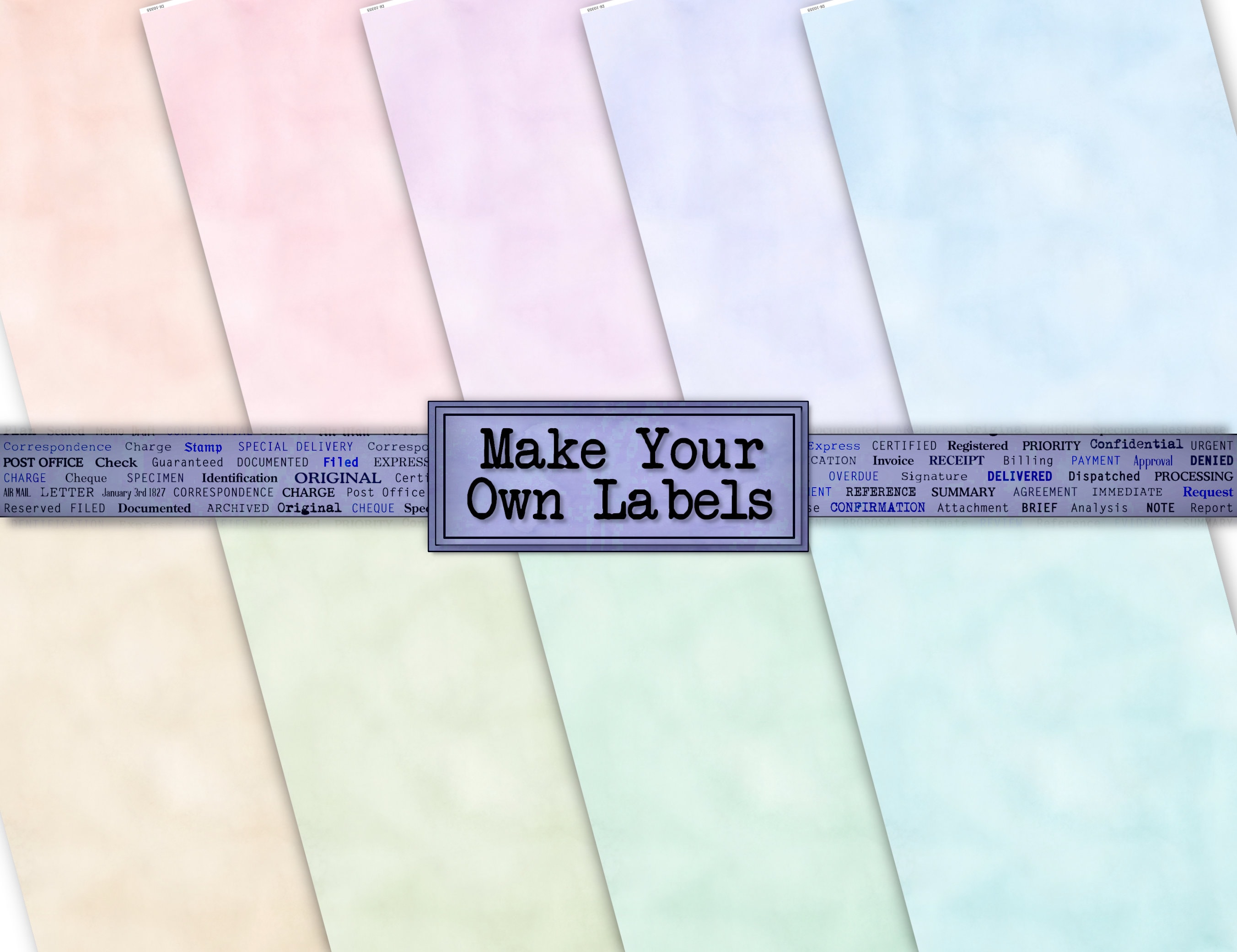 Make Your Own Labels - DI-10355 - Printable Digital Download - Etsy