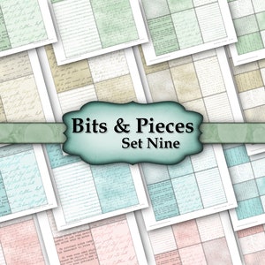 Bits & Pieces - Set Nine - DI-10245 - Printable Digital Download - Etsy