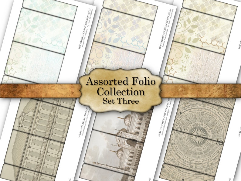 Assorted Folio Collection - Set Three - DI-10059 - Printable Digital ...