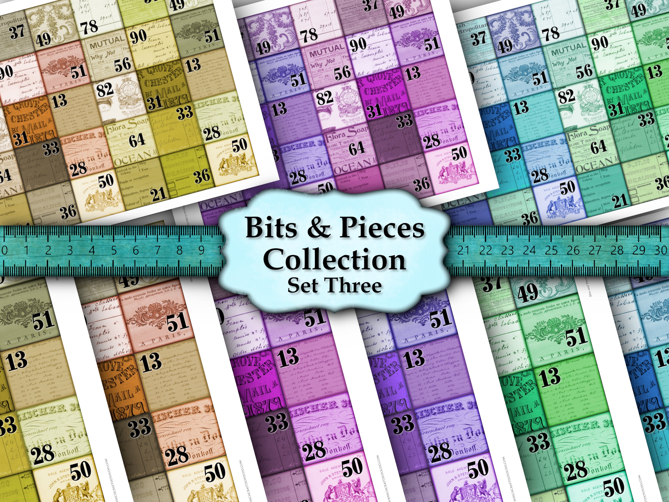 Bits & Pieces Collection - Set Three - DI-10218 - Printable Digital ...