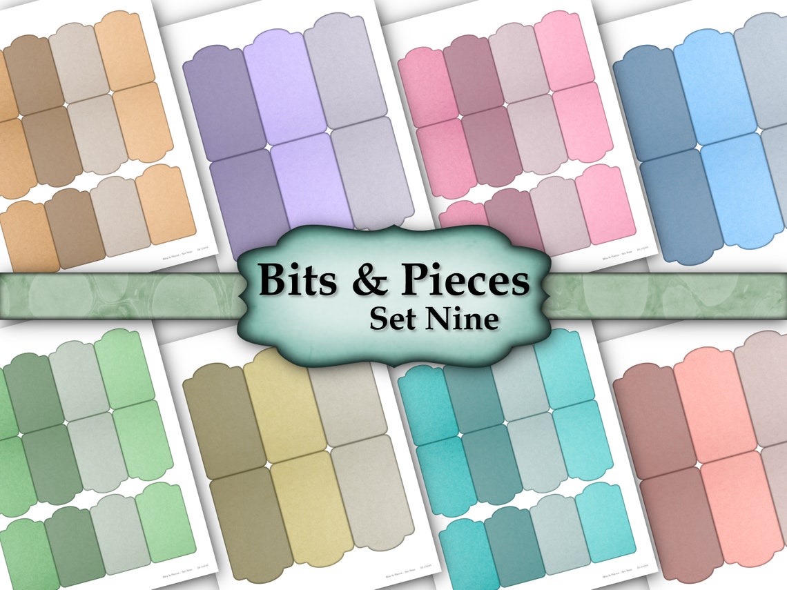 Bits & Pieces Set Nine DI-10245 Printable Digital Download - Etsy