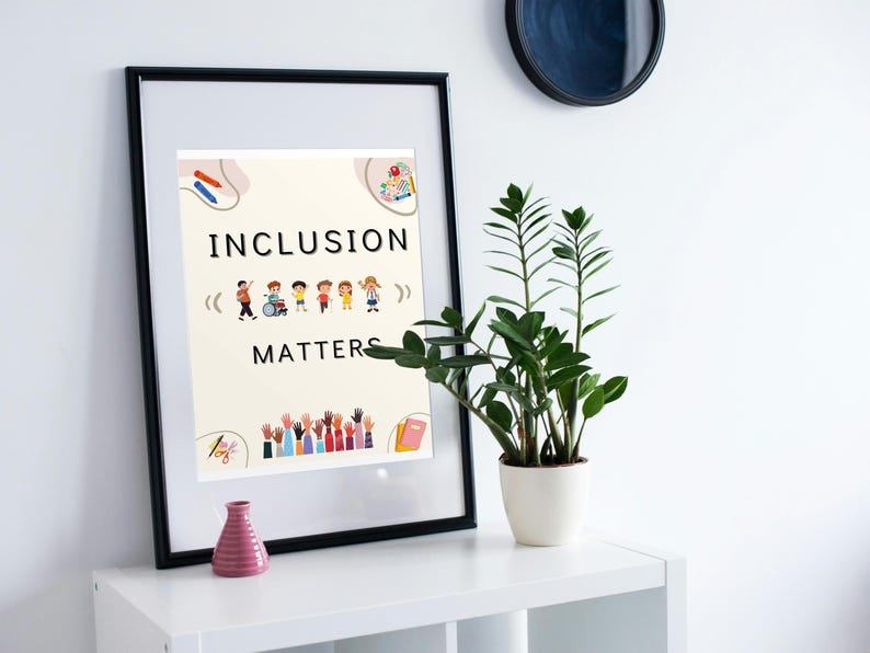 Special Education Teacher Poster: Classroom Decor (PDF Format) - Etsy