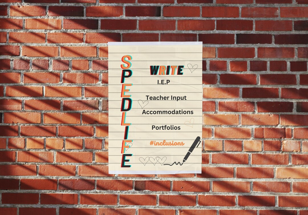 Special Education Teacher Poster for Classroom Digital Download for ...