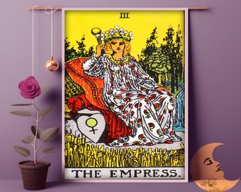 Temperance - XIV - Rider Waite Smith Tarot Card Posters - Etsy