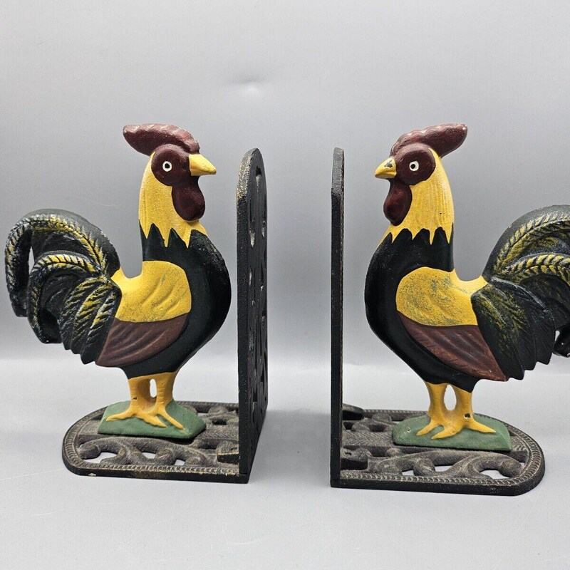 Chicken Bookends - Etsy