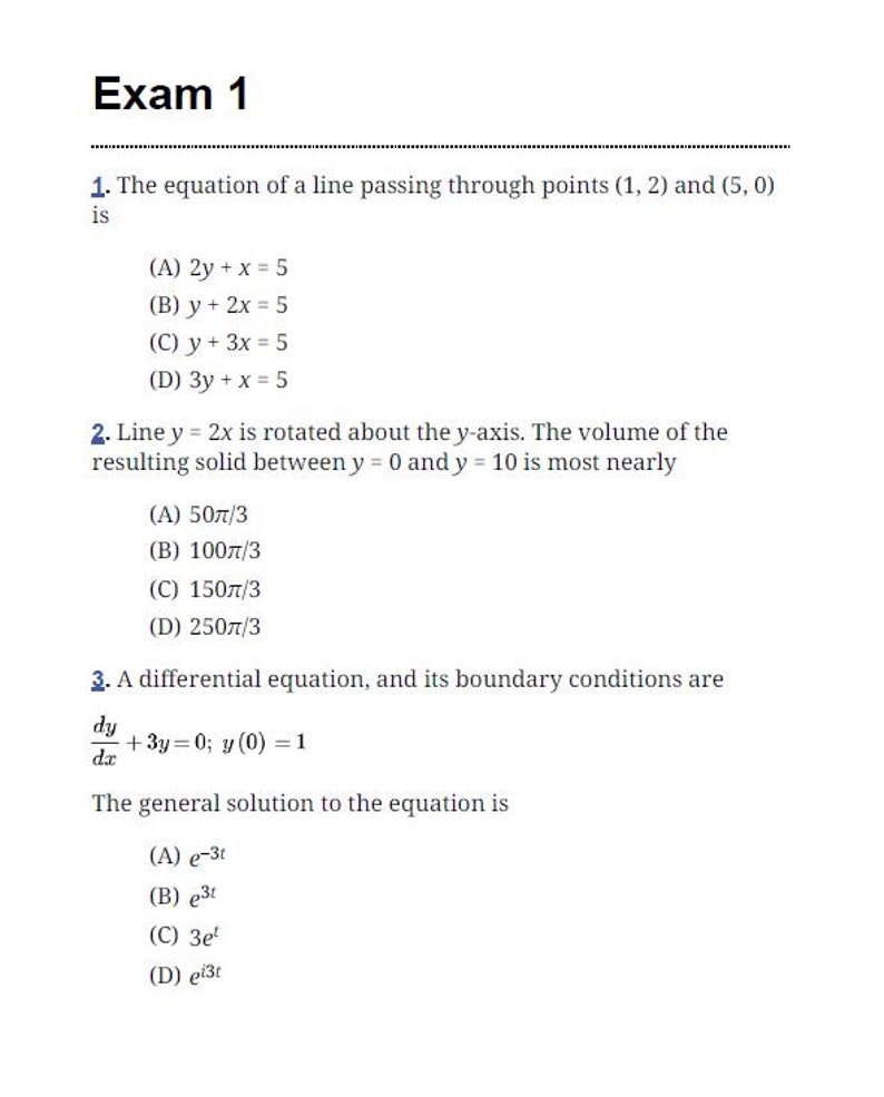 FE Mechanical Exams Ebook―two Full Practice Exams With Step-by-step Solutions 2022 - PDF - Etsy