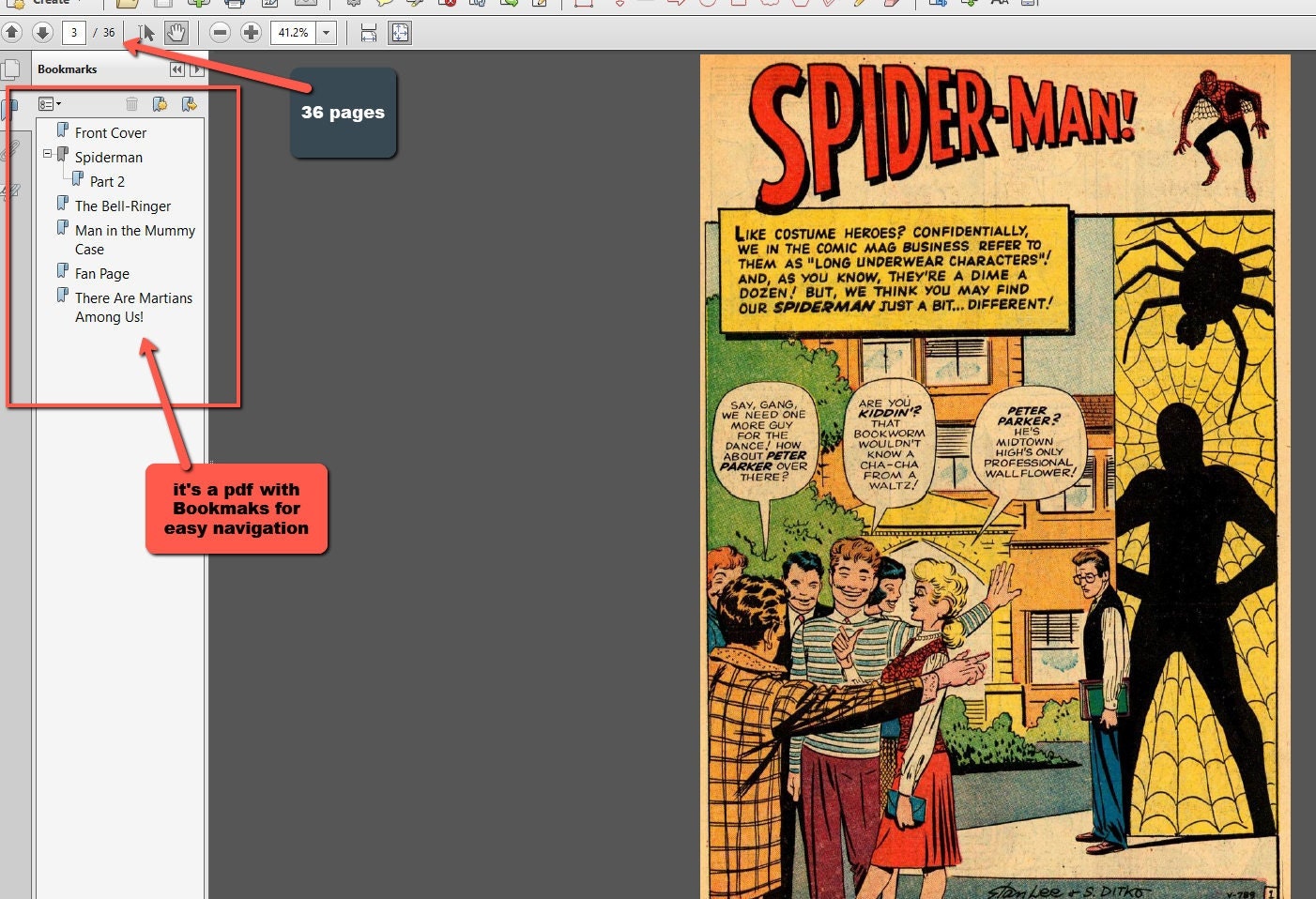 Amazing Fantasy # 15 - Aug. 1962 - Spiderman Intro (PDF) - Etsy