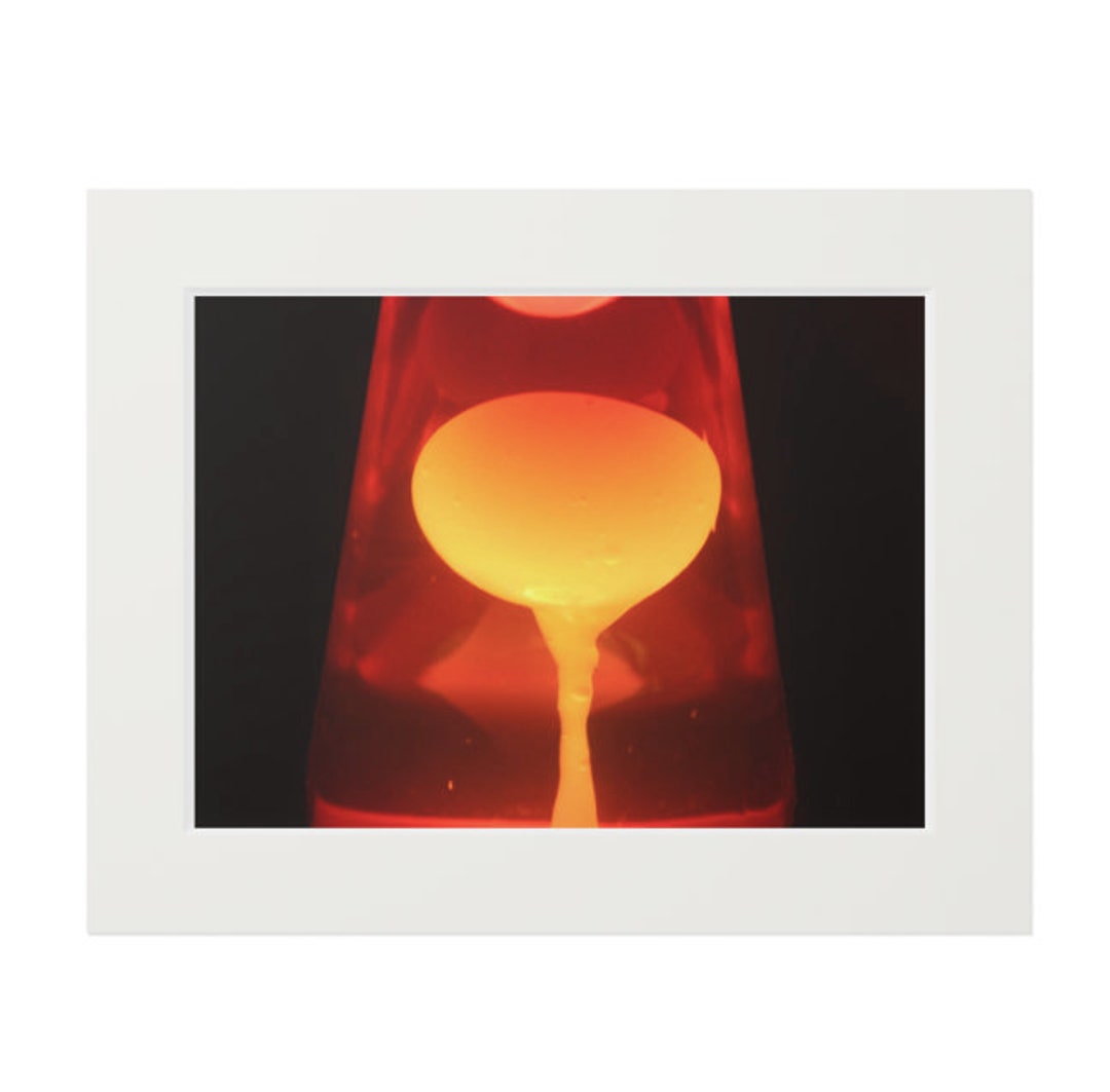 Lava Lamp Original Photo Fine Art Prints (passepartout Paper Frame) - Etsy