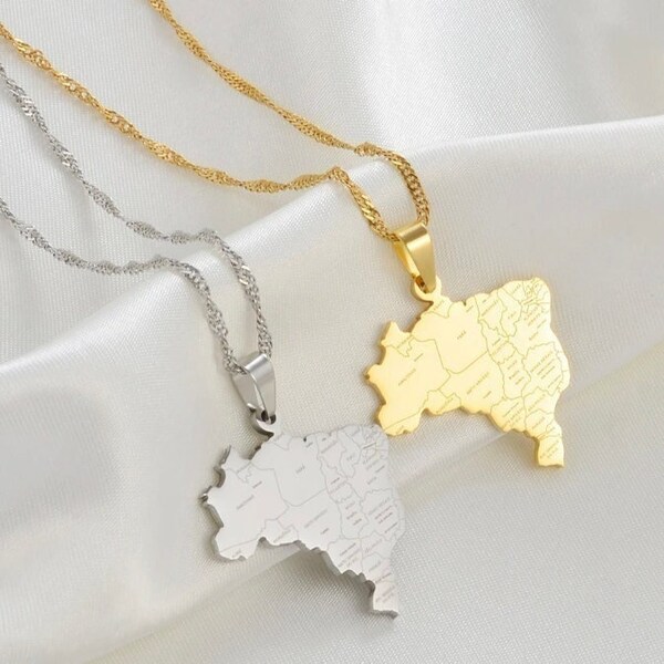 Brazil Necklace - Etsy