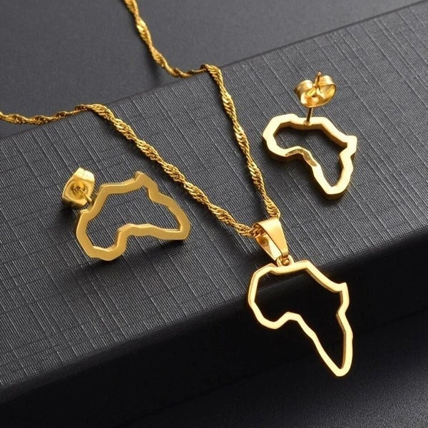 African Jewelry Set - Etsy